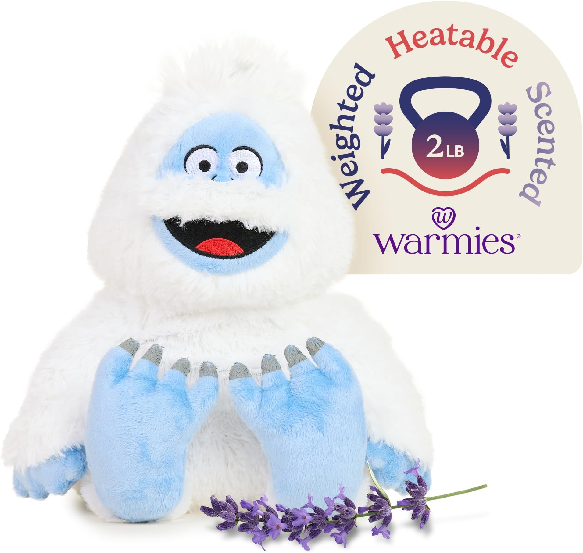 Amazon.com: warmies Microwavable & Weighted Stuffed Animals, Bumble ...