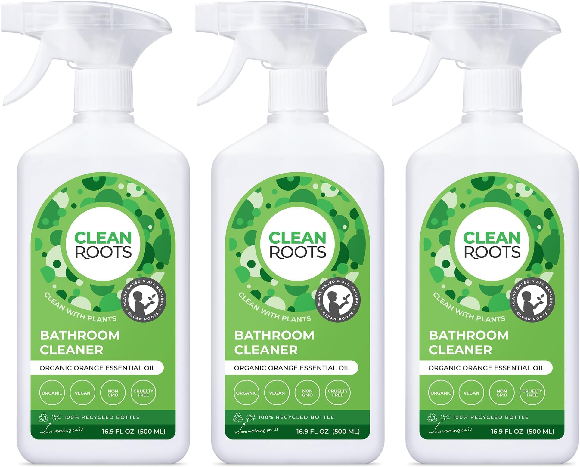 Amazon.com: CLEAN ROOTS Bathroom Cleaner, EcoGarantie Certified 100% ...