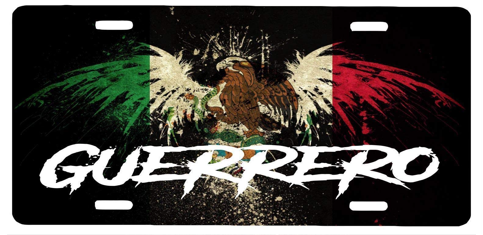 Guerrero Mexico License Plate Guerrero Mexico Plate Etsy