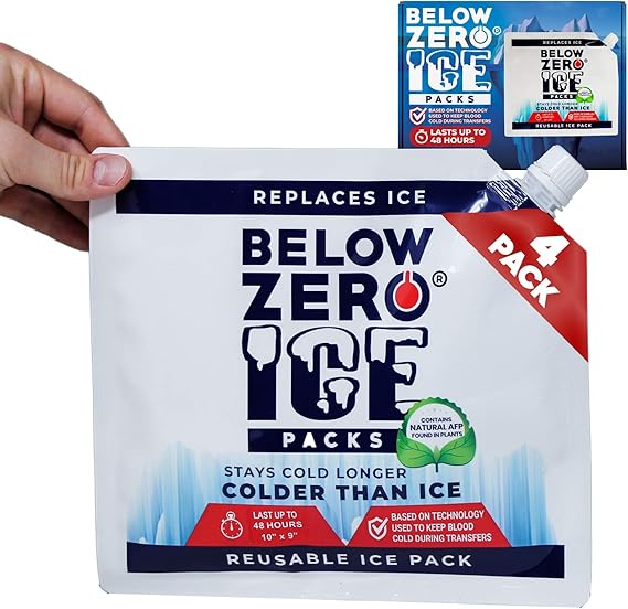 Amazon.com : Below Zero 10x9 You Fill (4 Pack) : Clothing
