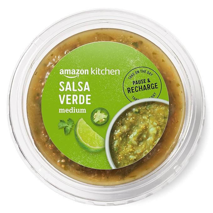 Amazon.com: Amazon Kitchen, Salsa Verde, Medium, 16 Oz : Grocery ...