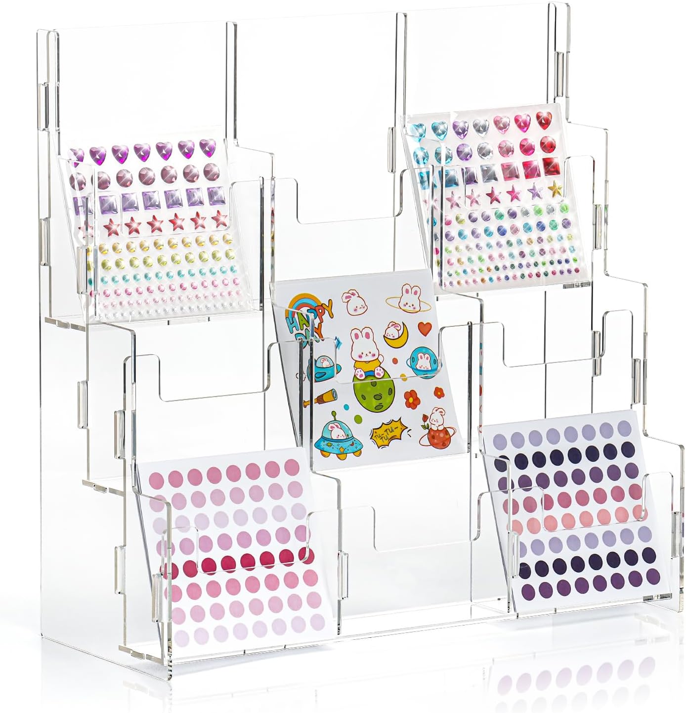 Amazon.com: Display Stand Stickers For Vendors Acrylic Display Stands ...