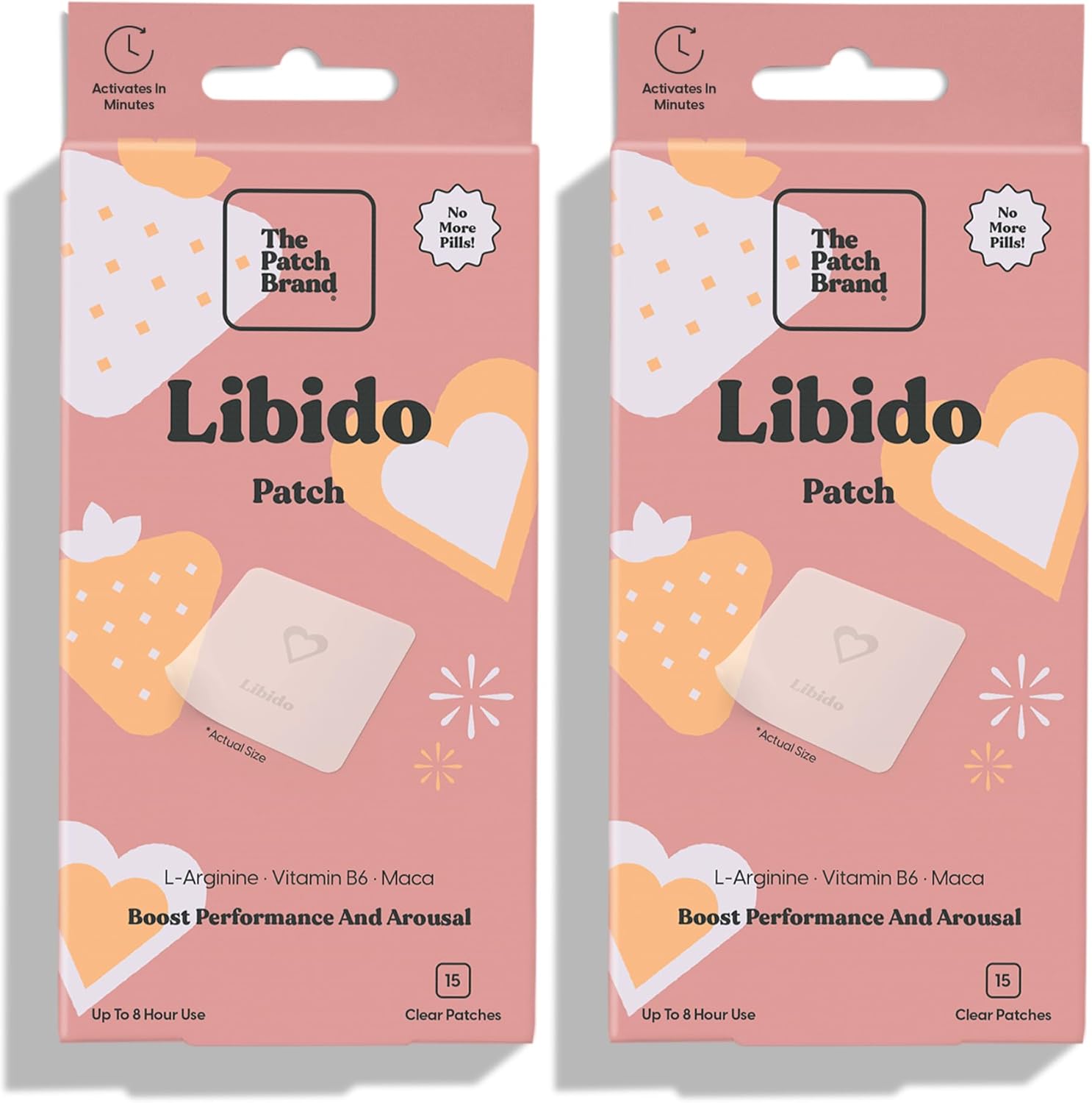 Amazon.com: The Patch Brand Libido Patch | Natural Wellness with L-Arginine, Vitamn B6, and Maca ...