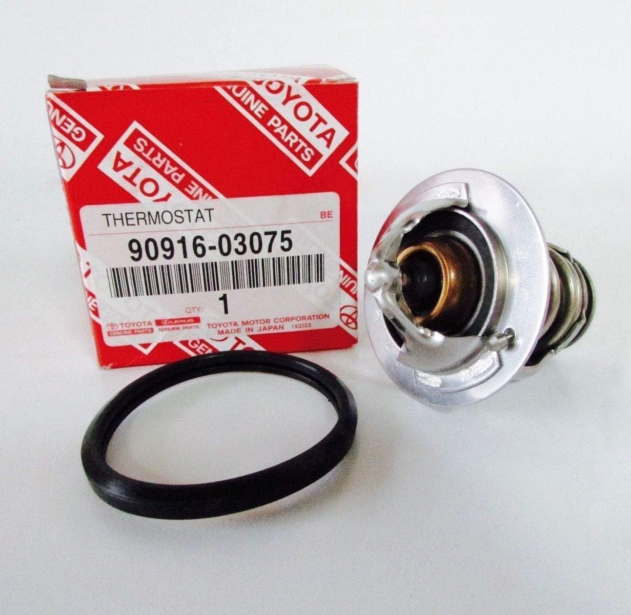 Amazon.com: Genuine OEM Toyota Lexus Coolant Thermostat W/Gasket Set ...