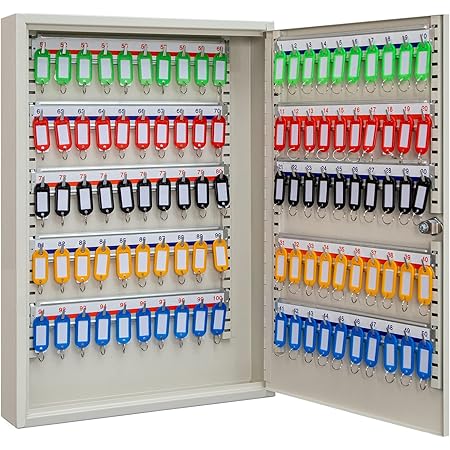Amazon.com: UMEKEN Key Box Wall Mount 200 Position Valet Digital Key ...