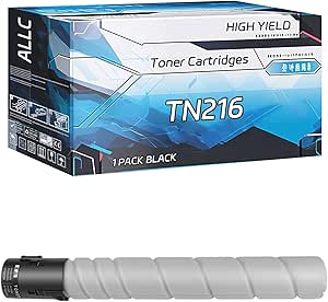 Amazon.com: ALLC Compatible for Konica Minolta TN216 Toner Cartridges ...