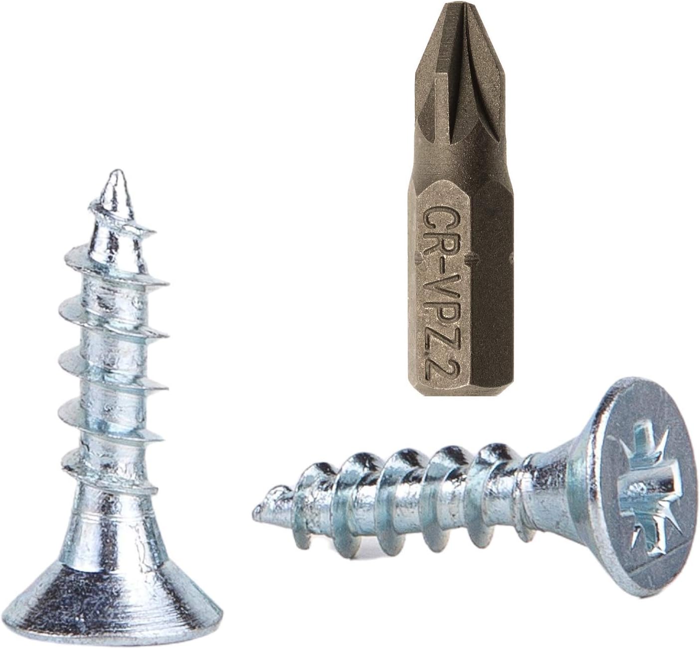 ForgeFix Multi-Purpose Single Thread Screws | 5.0 x 20mm | Zinc Yellow ...