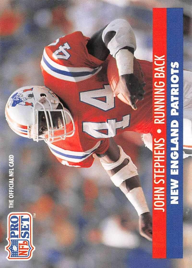 Amazon.com: 1991 Pro Set #233 John Stephens NM Near Mint Patriots ...