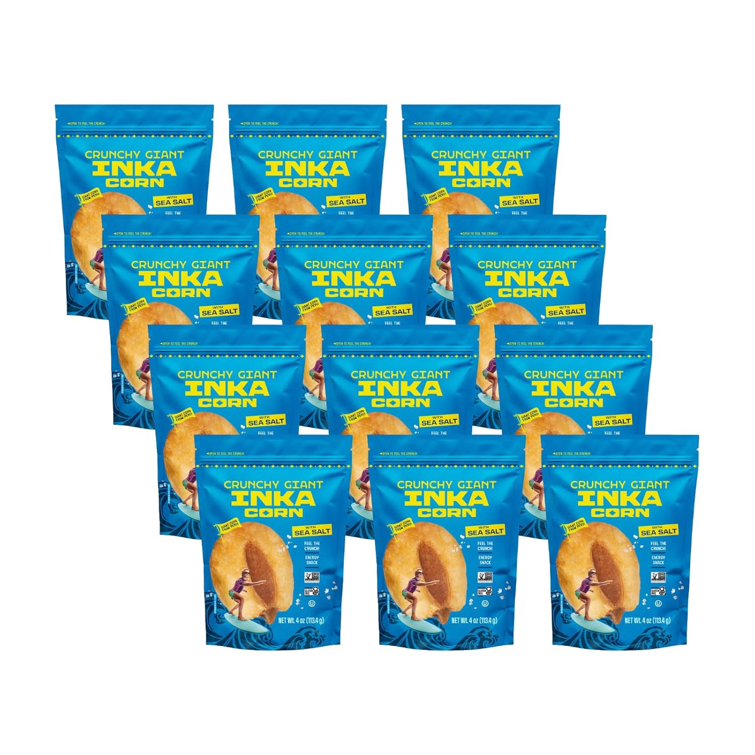 Amazon.com: Inka Corn Nuts, Gluten Free Roasted Giant Corn, Original ...