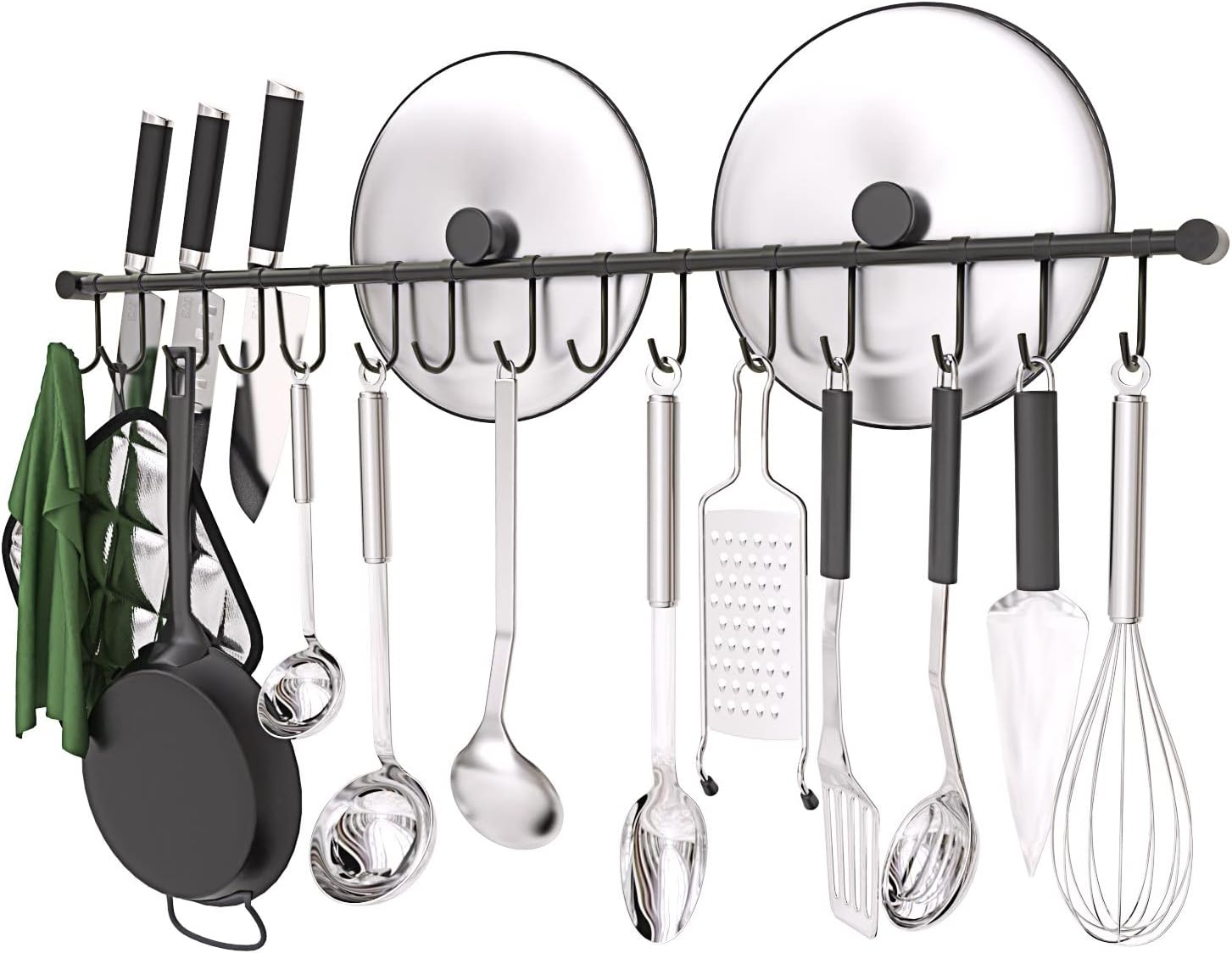 Amazon.com: OKEPOO 304 Stainless Steel Kitchen Utensil Hanger - 30 Inch ...