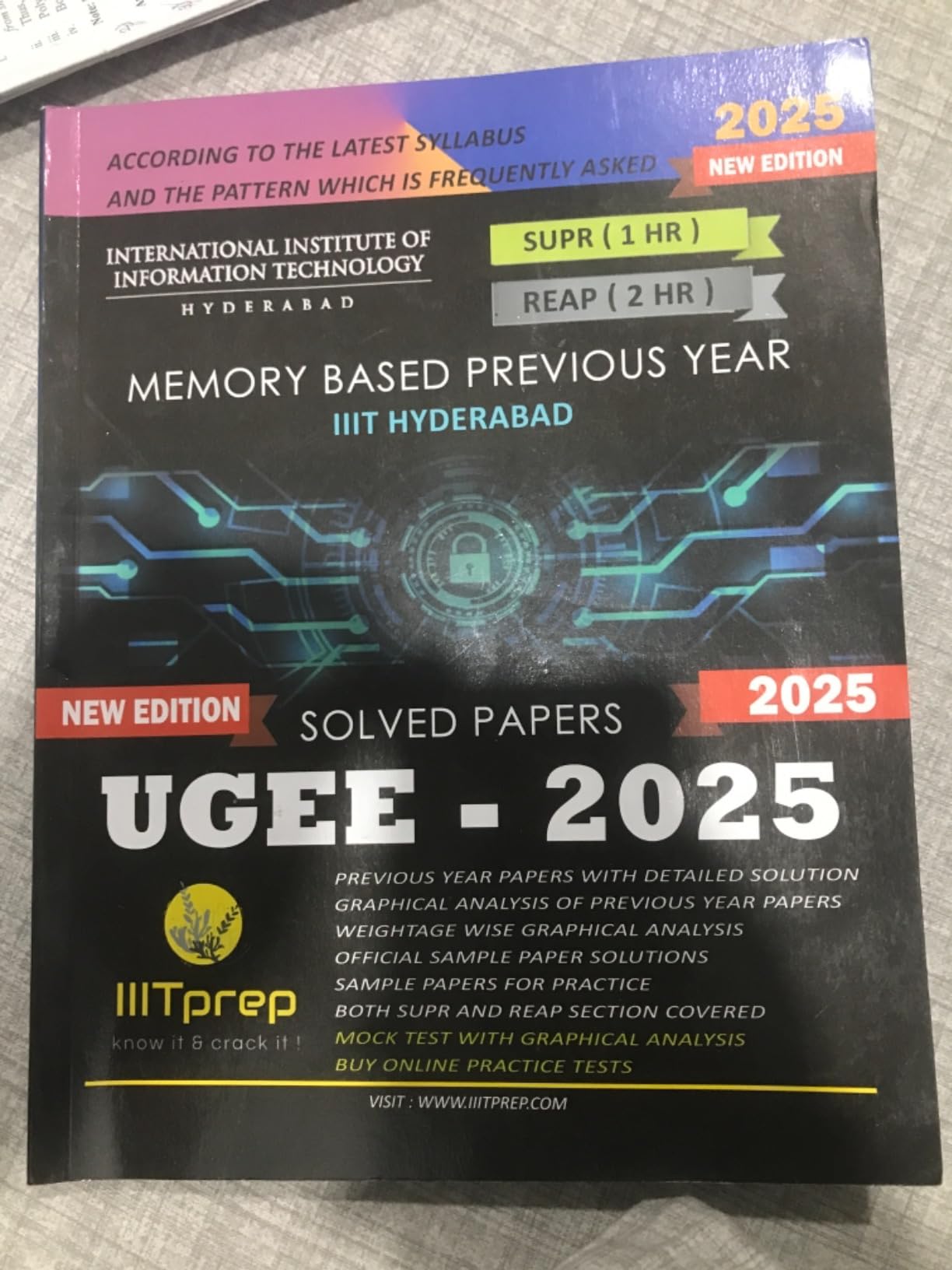 IIITprep UGEE Previous Year Papers 2025 | IIIT Hyderabad : IIITprep ...