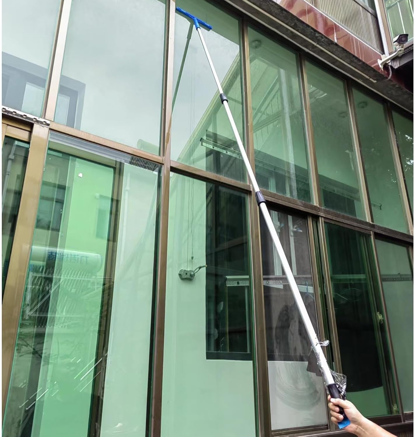 Amazon.com: Window Cleaning Squeegee Kit Extendable, 1.2 2 4.5 6 M ...