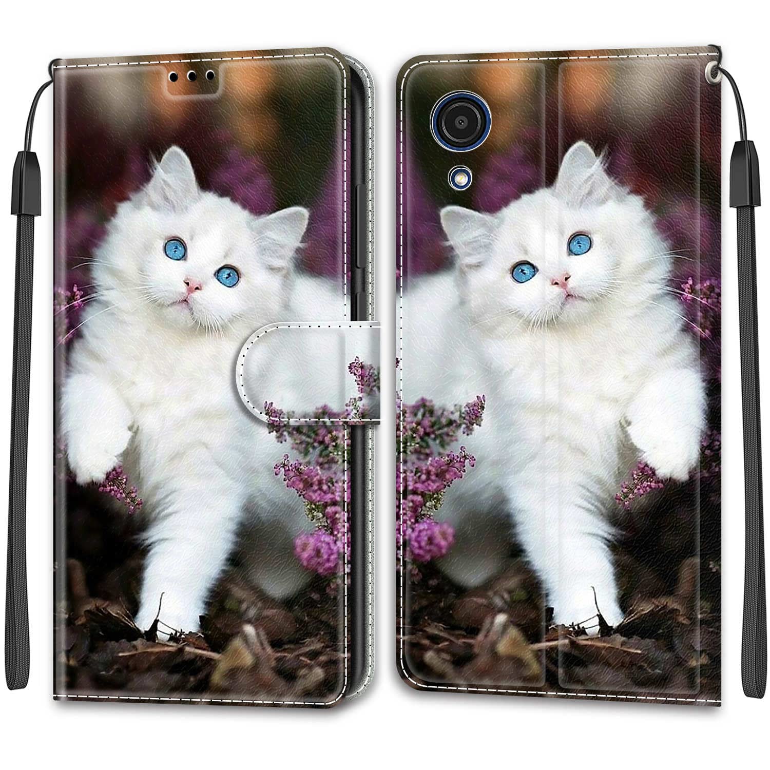 Galaxy Grand Blue Flip Cover