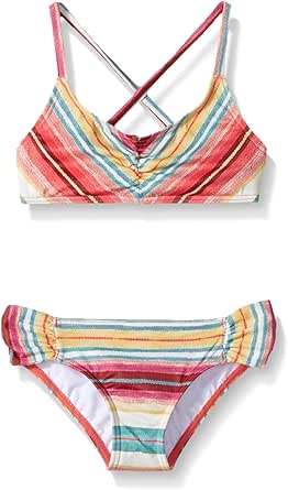 Amazon.com: Billabong Little Girls' Surfin Billa Tali Two Piece ...