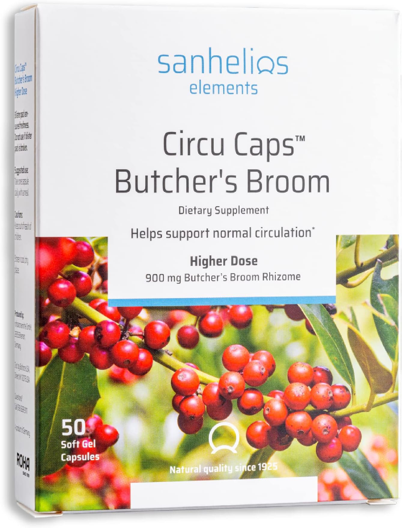 Amazon.com: Sanhelios Circu Caps Higher Dose Max Potency Butcher's ...