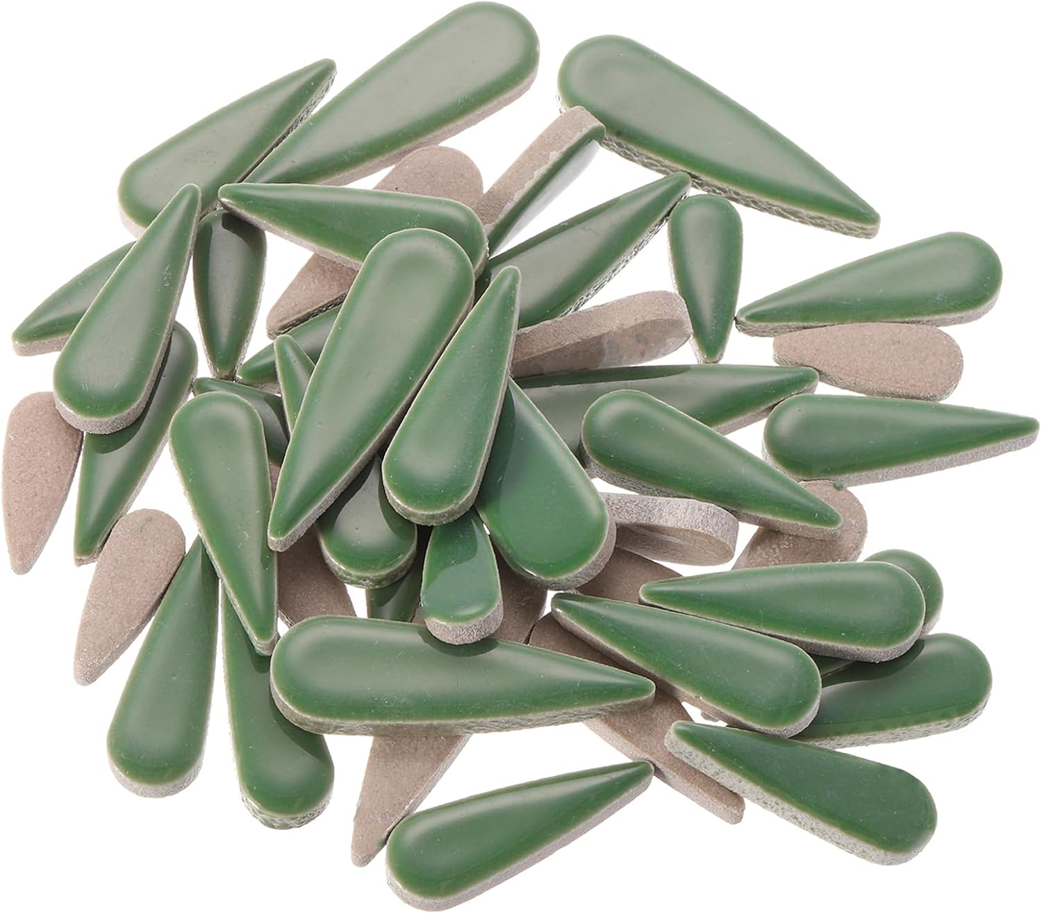 Amazon.com: MECCANIXITY Petal Mosaic Tiles for Crafts 100g Tear Drop ...