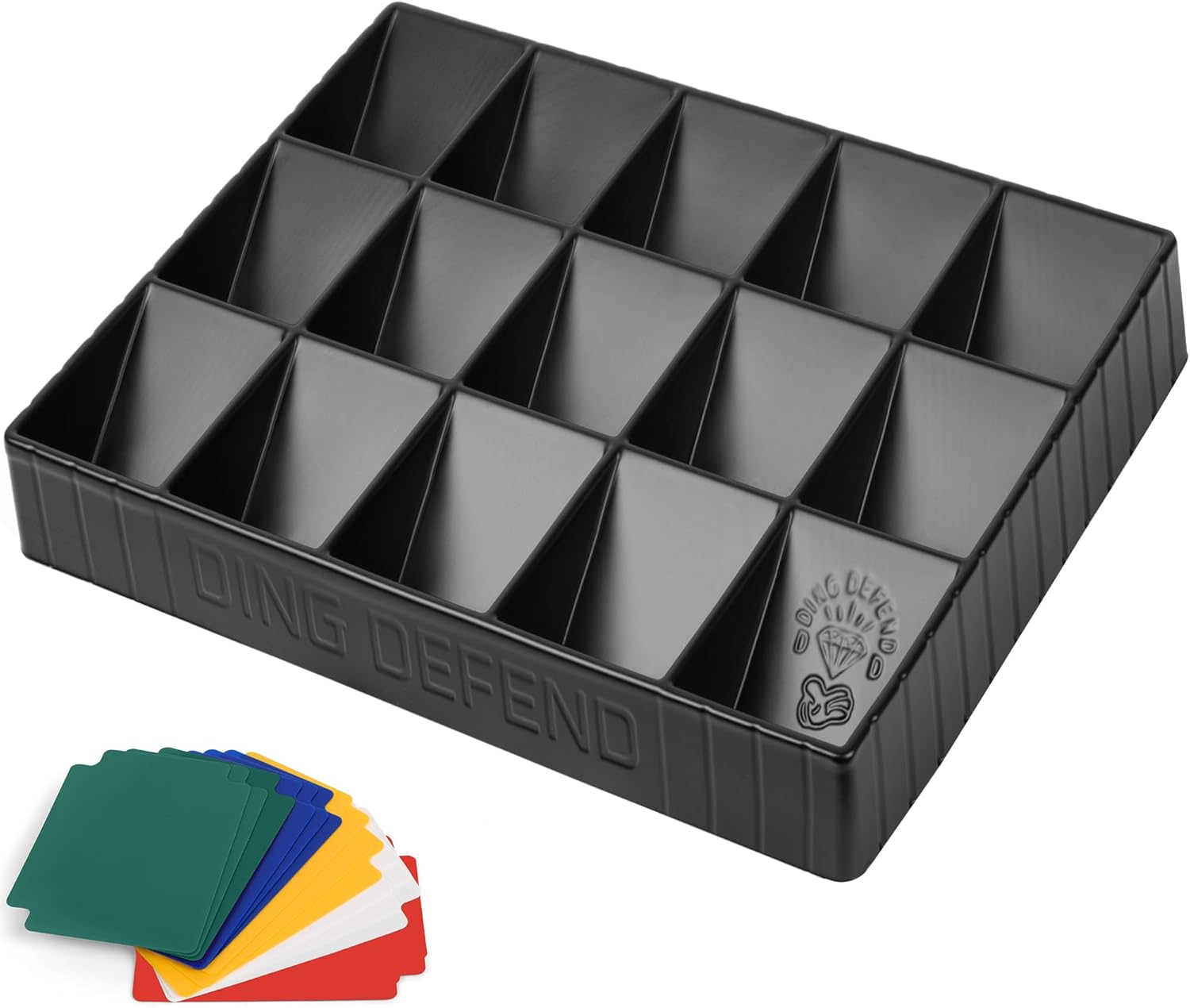Amazon.com: Card Sorting Tray - Stackable Trading Cards Organizer - 15 ...