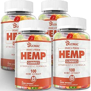 Amazon.com: Hemp Gummies High Potency - Fruity Gummy : Health & Household