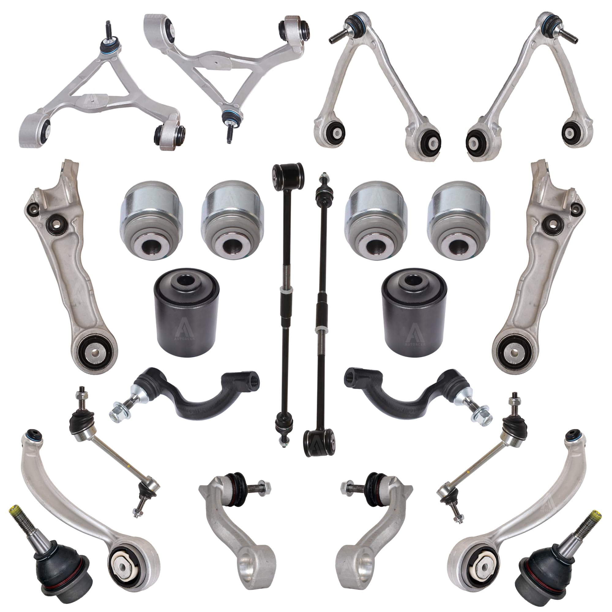 Amazon.com: AUTOACER - Complete Front & Rear Suspension Kit 26 Pcs Left ...