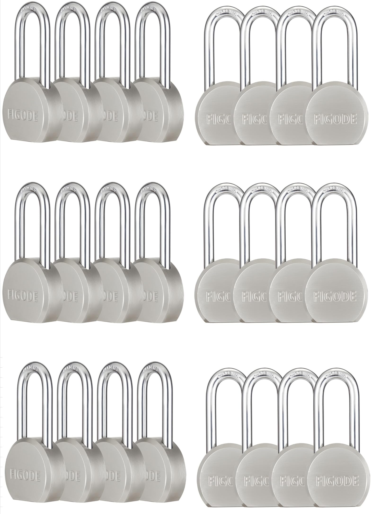 Snapklik.com : FIGODE High Security Heavy Duty Solid Steel Keyed Alike ...