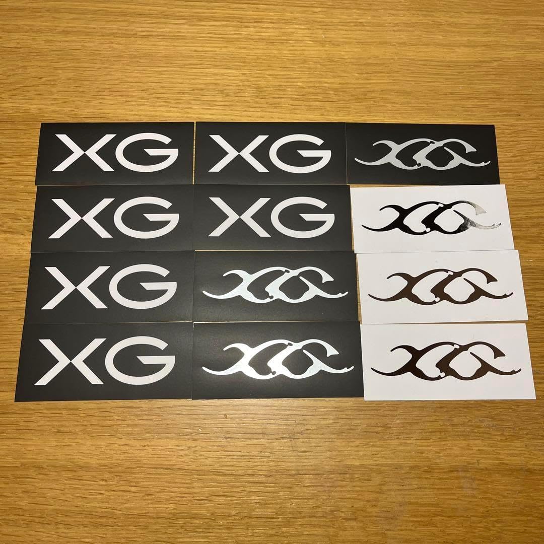 Amazon.co.jp: XG Sticker Logo Set of 12 : Toys & Games