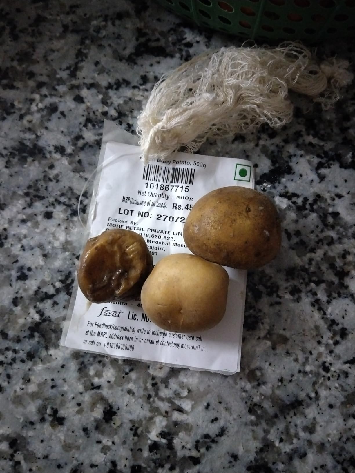 Fresh Baby Potato, 500g : Amazon.in: Grocery & Gourmet Foods