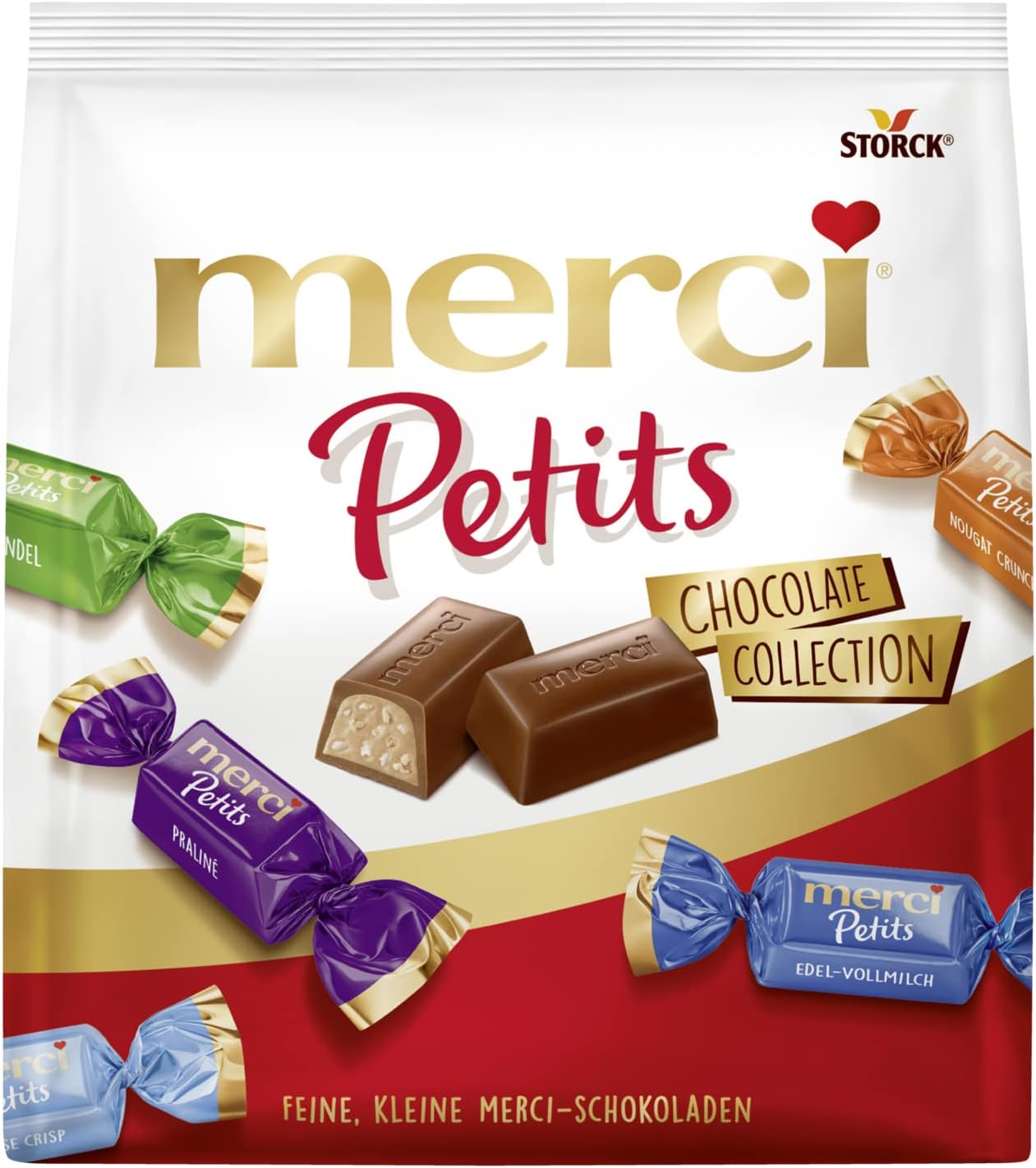Amazon.com: merci Petits Chocolate Collection 200g (pack of 2 ...