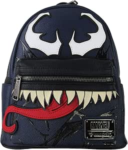 Amazon.com | Loungefly x Marvel Venom Cosplay Mini Backpack | Backpacks