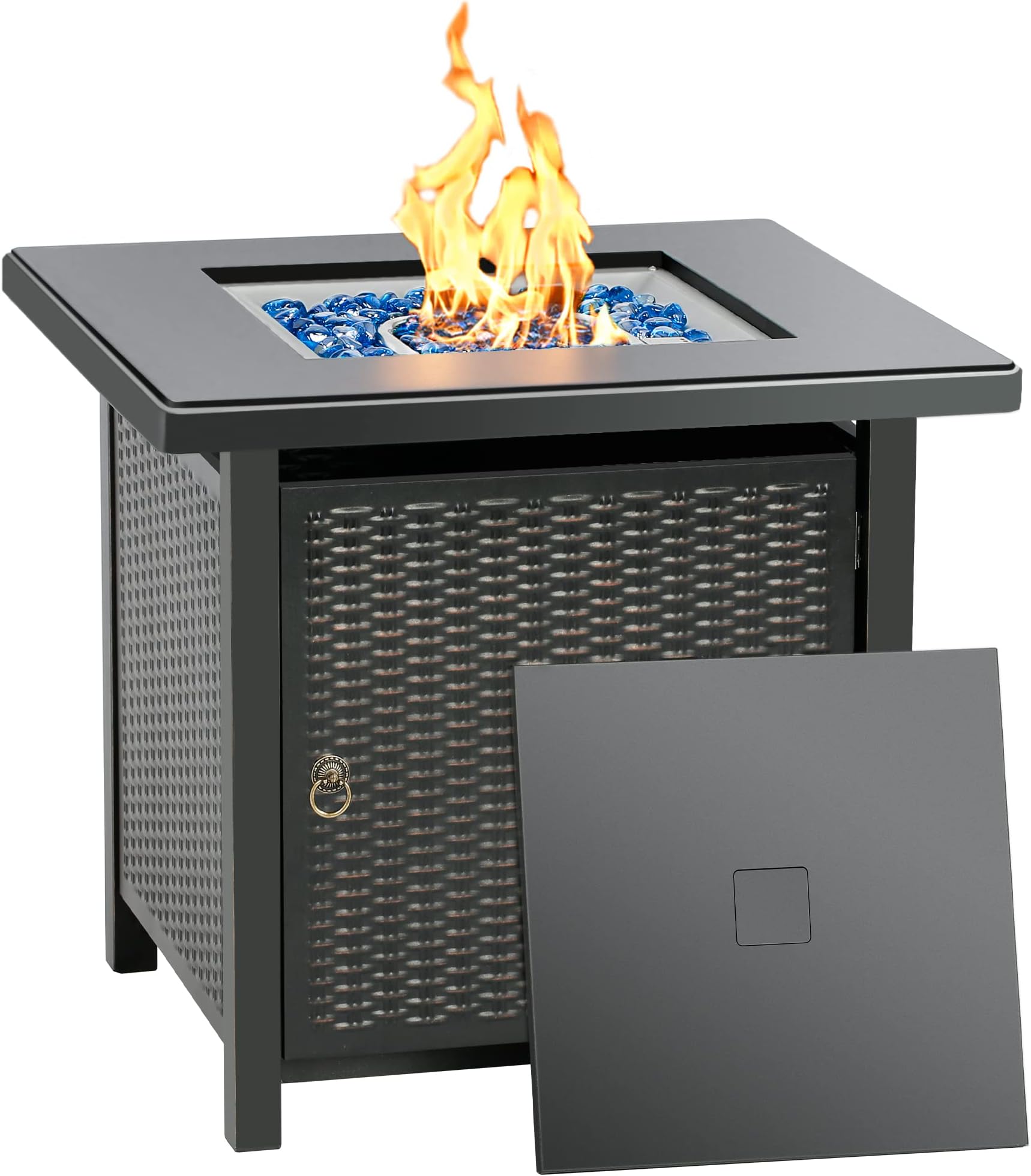 Amazon.com: BALI OUTDOORS Propane Fire Pit Table, 28 inch 50,000 BTU ...