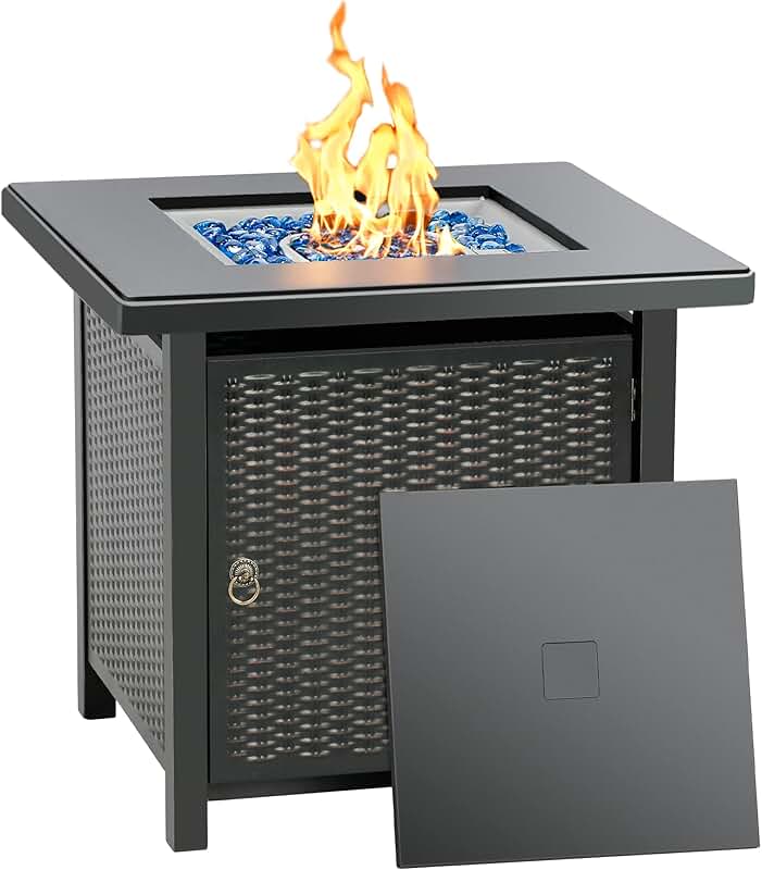 Amazon.com: Outdoor Fire Tables - Outdoor Fire Tables / Fire Pits ...
