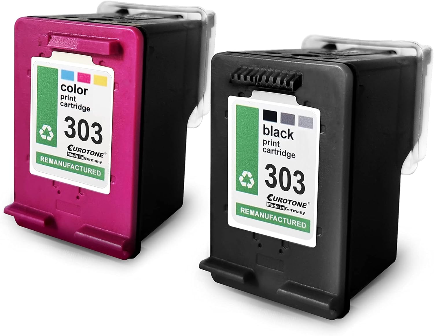 EuroPro 2x ink cartridges compatible for HP 303 Envy Inspire 7900 ...
