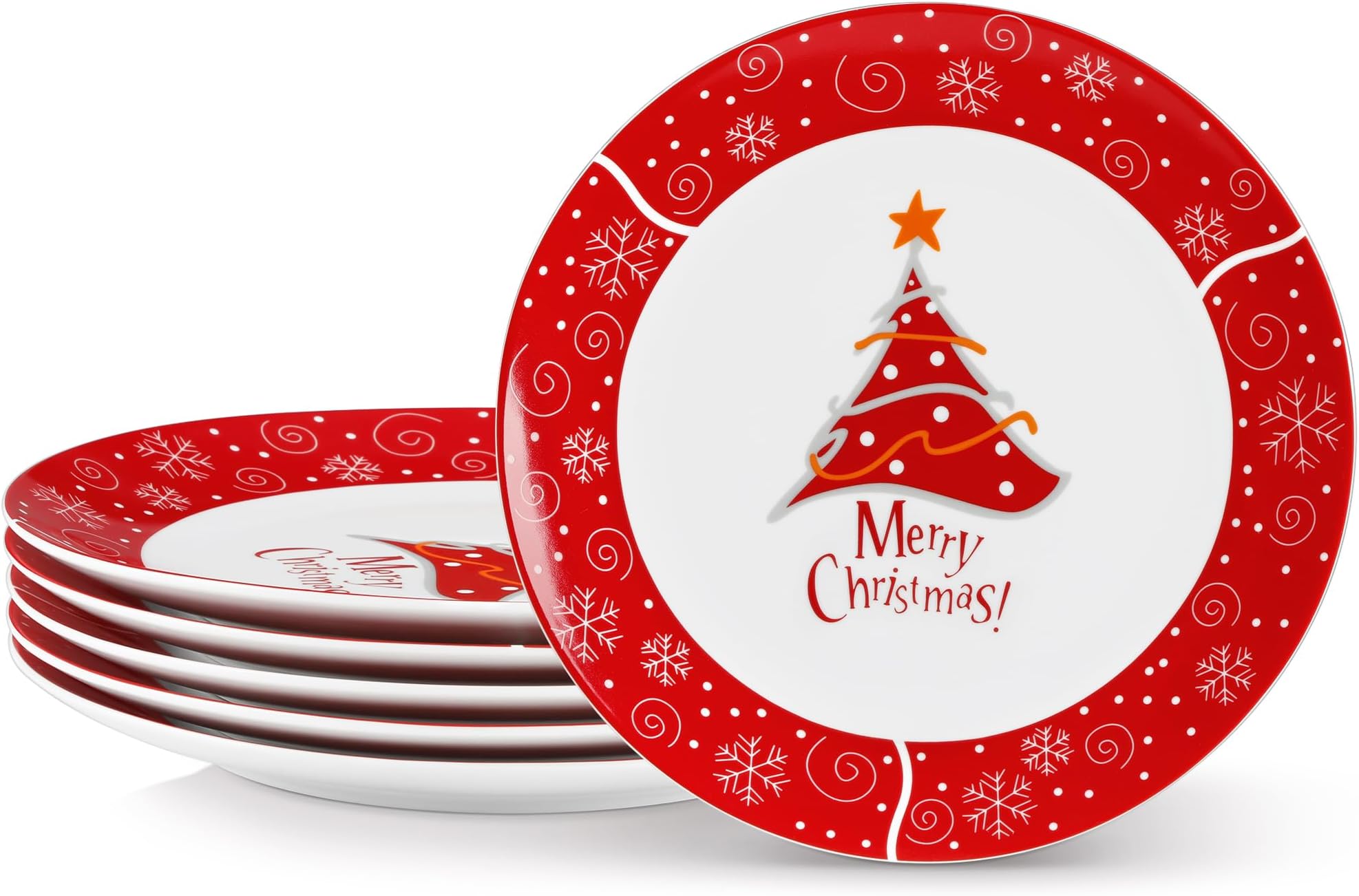Amazon.com | Christopher Radko Holiday Celebrations Dinner Plate ...