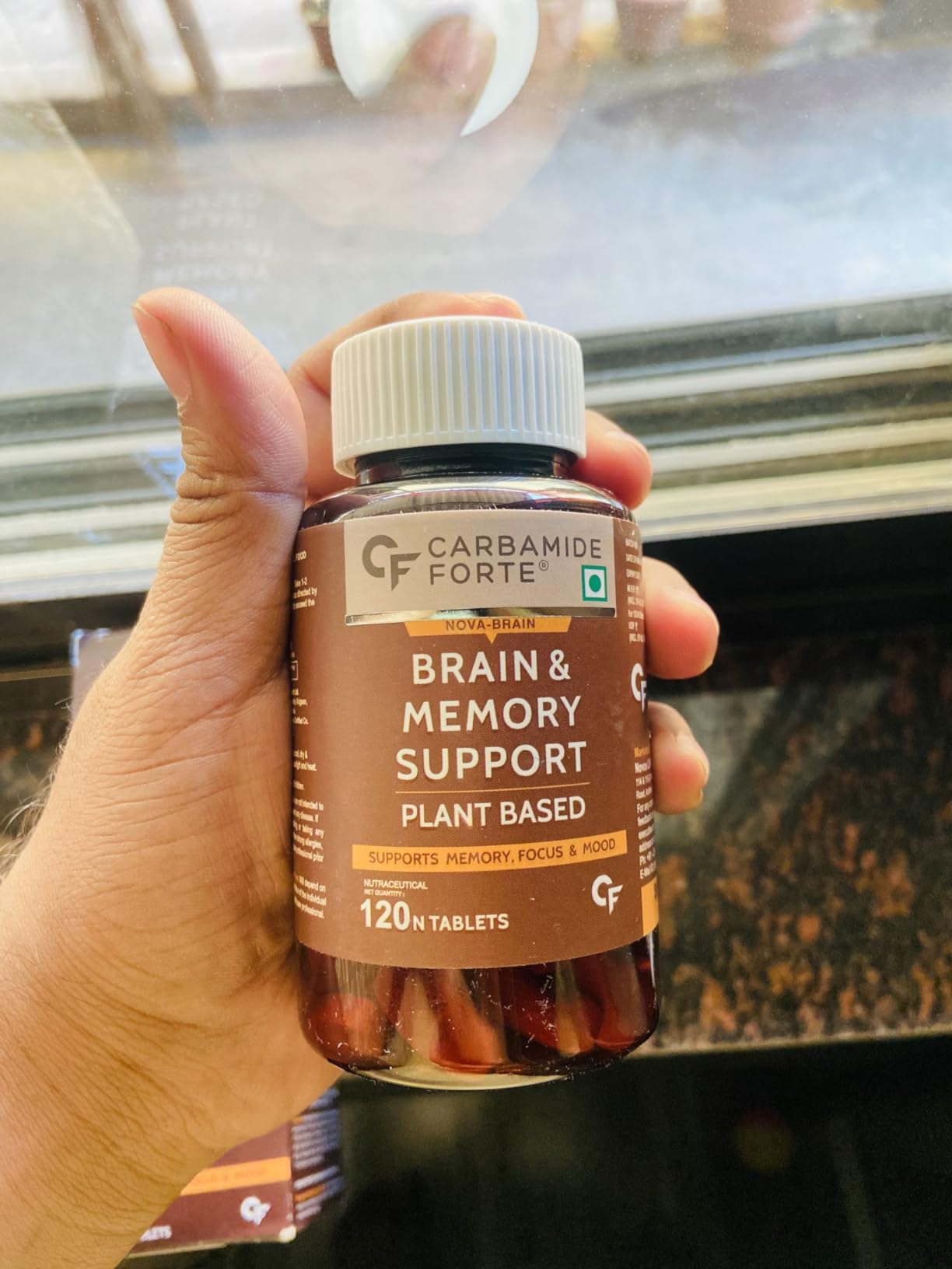 Buy Carbamide Forte Brain Support Supplement with Brahmi, Ginkgo Biloba ...