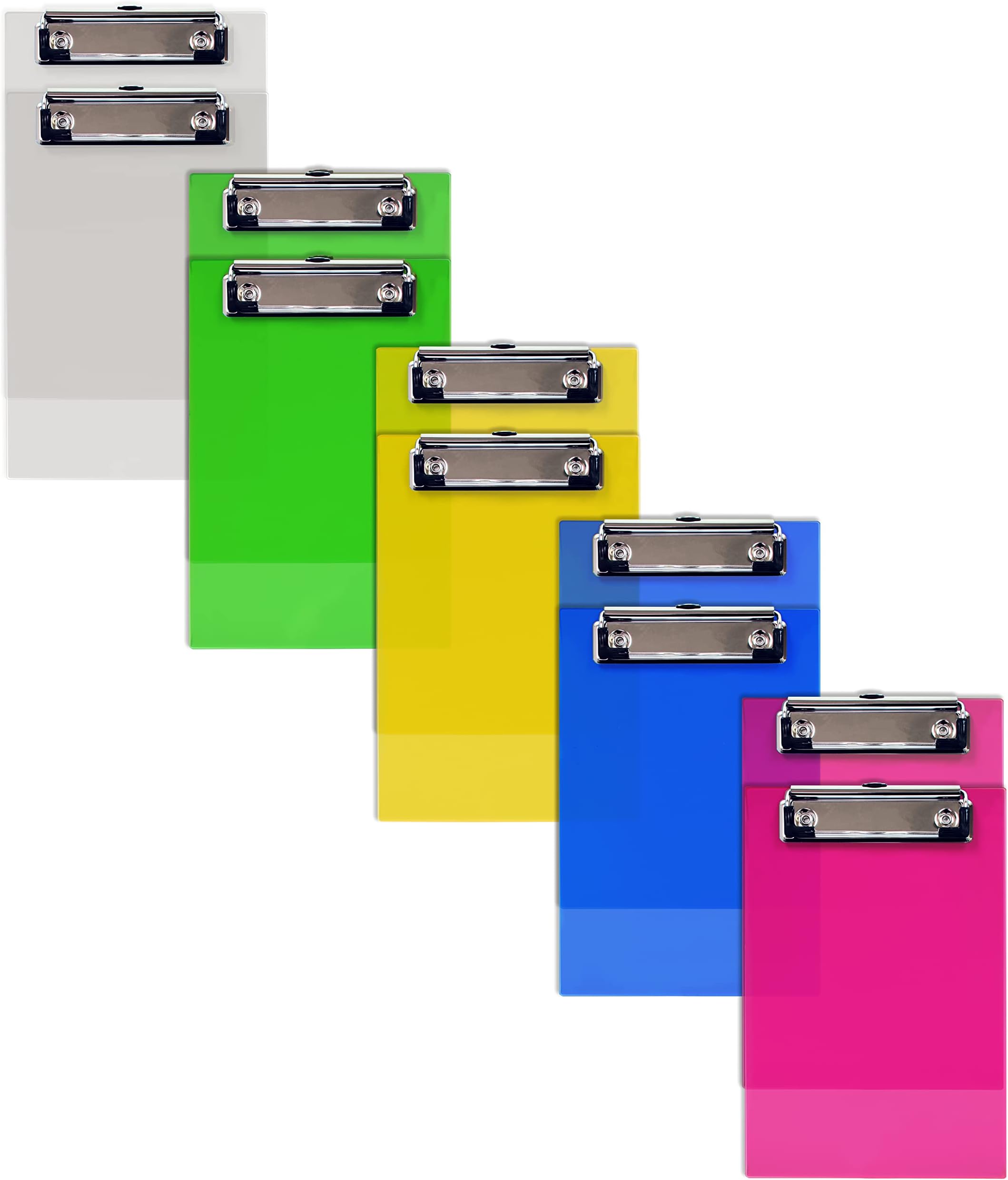 Amazon.com : Better Office Products Yellow Plastic Clipboards, 12 Pack ...