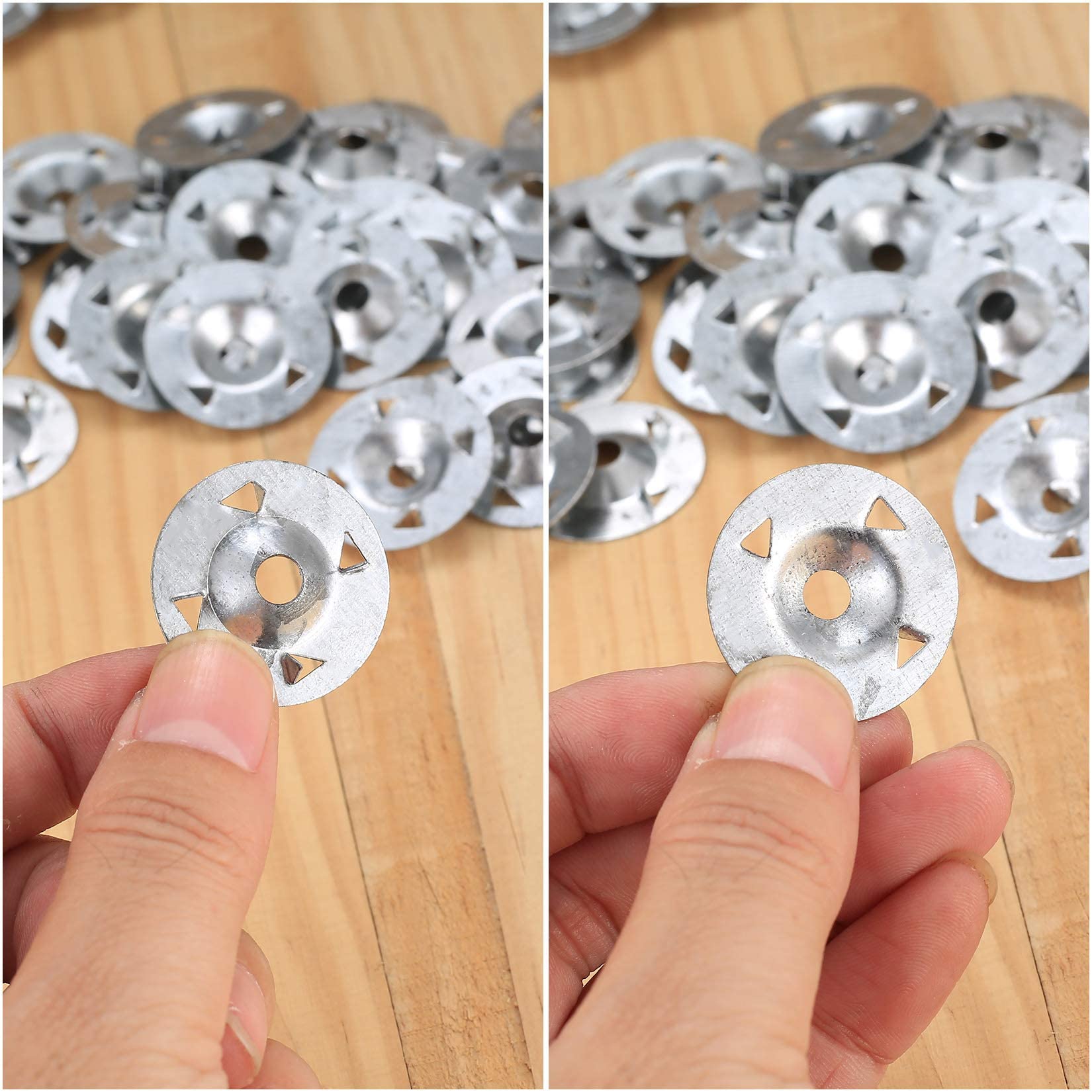 Snapklik.com : 220 Pcs Foam Board Fasteners Washers, Washers For ...