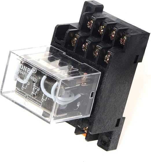 Amazon.com: YXQ DC 12V Coil 14Pin 4P4T Electromagnetic Power Relay ...