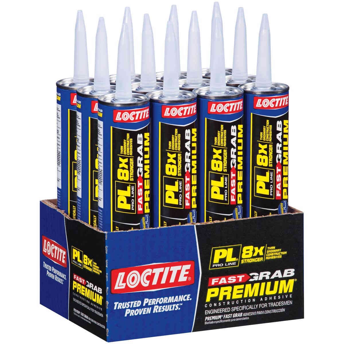 Loctite1417170 Pl Premium Fast Grab Construction Adhesive Tan ...