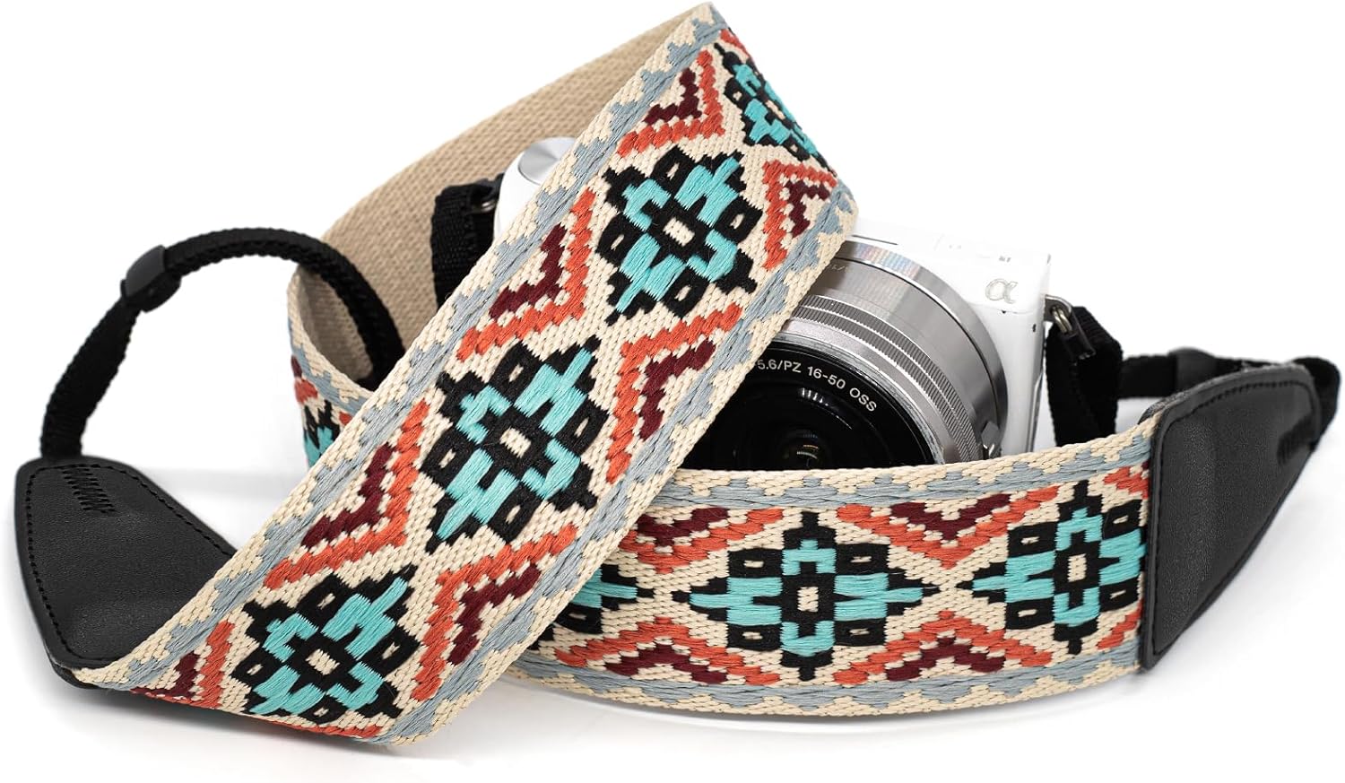 Amazon.com : Eggsnow 2" Wide Woven Camera Straps, Binocular Strap ...