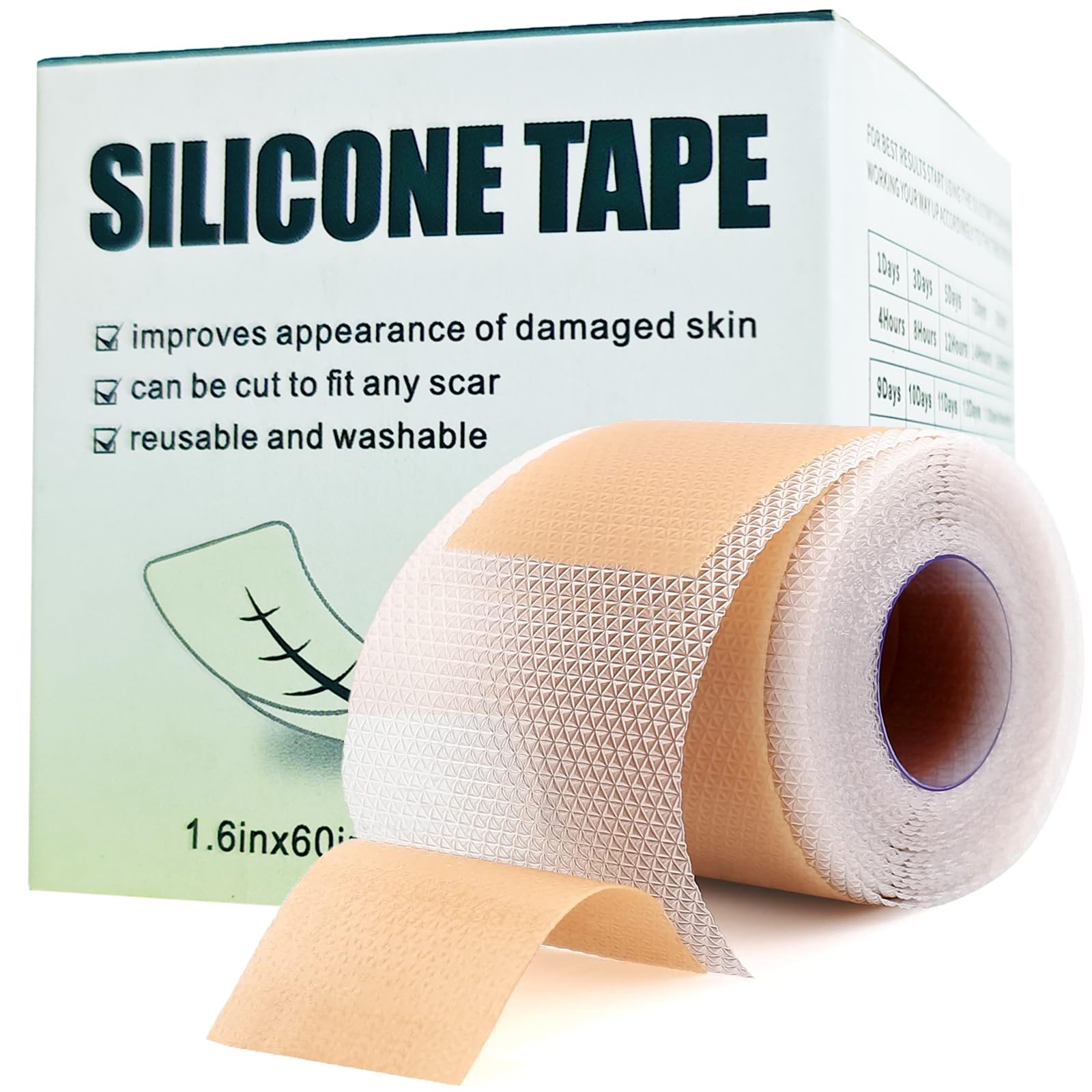 Silicone Scar Sheets, Medical Grade Silicone Scar Tape for Surgical ...