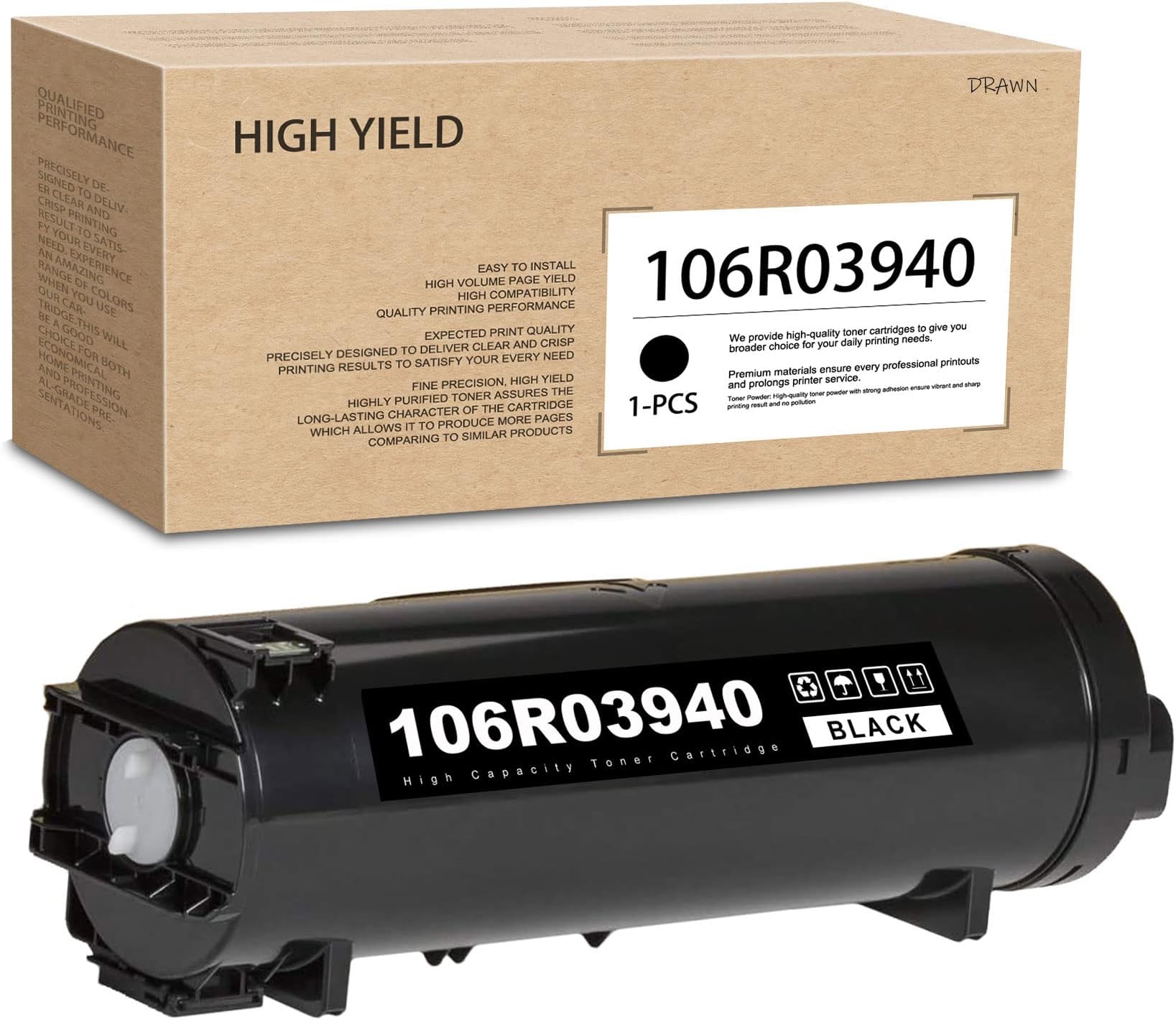 Amazon.com: VersaLink B600/B610 Black Toner-Cartridge (11,000 Pages ...