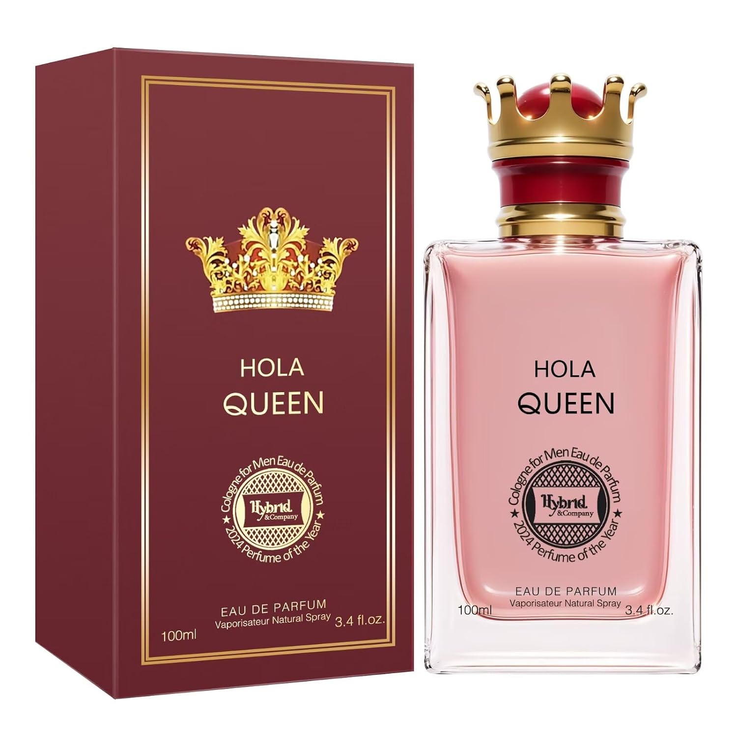 Amazon.com : Hybrid & Company Women Hola Queen Eau De Parfum Natural ...
