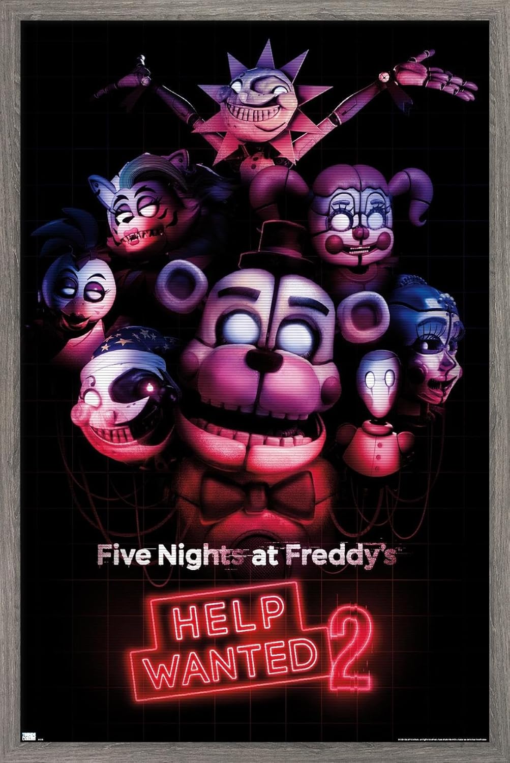 Amazon.com: Trends International Five Nights at Freddy's: Help Wanted 2 ...