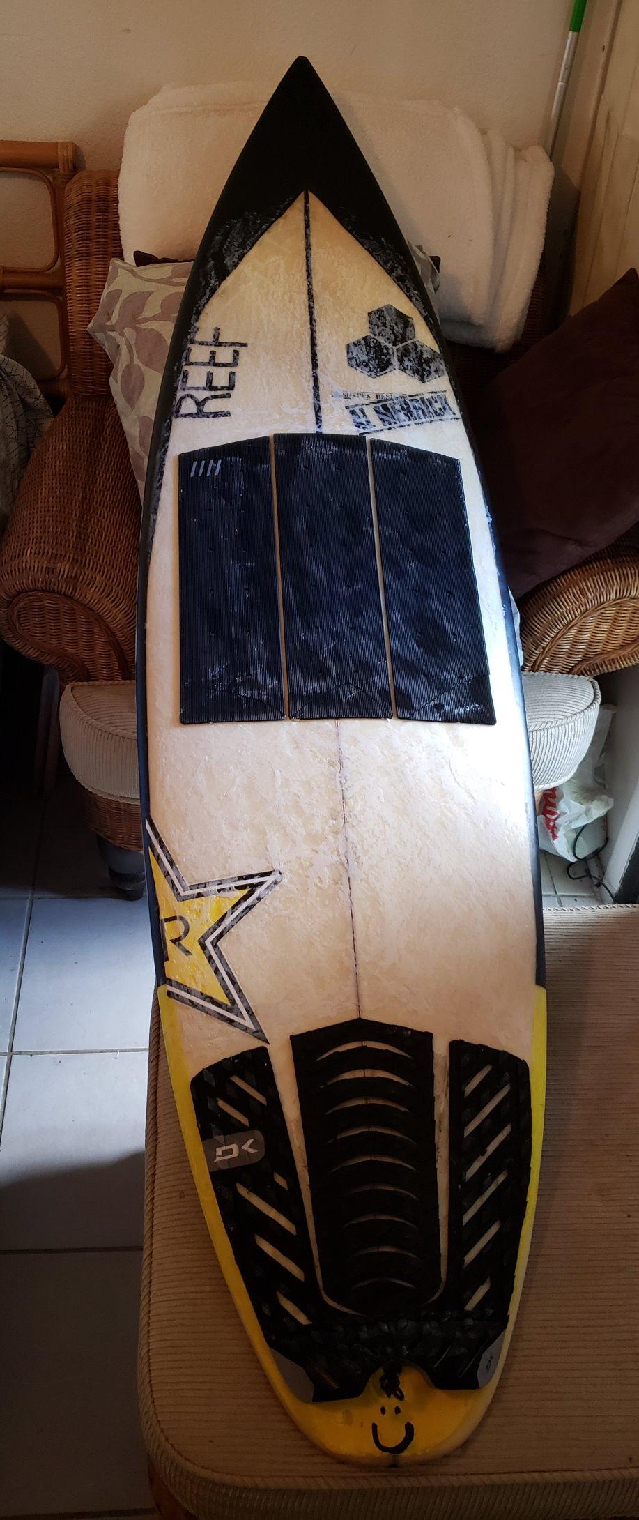 Amazon.com: SLASH Surfboard Traction Pad • 3 Piece Front Grip ...