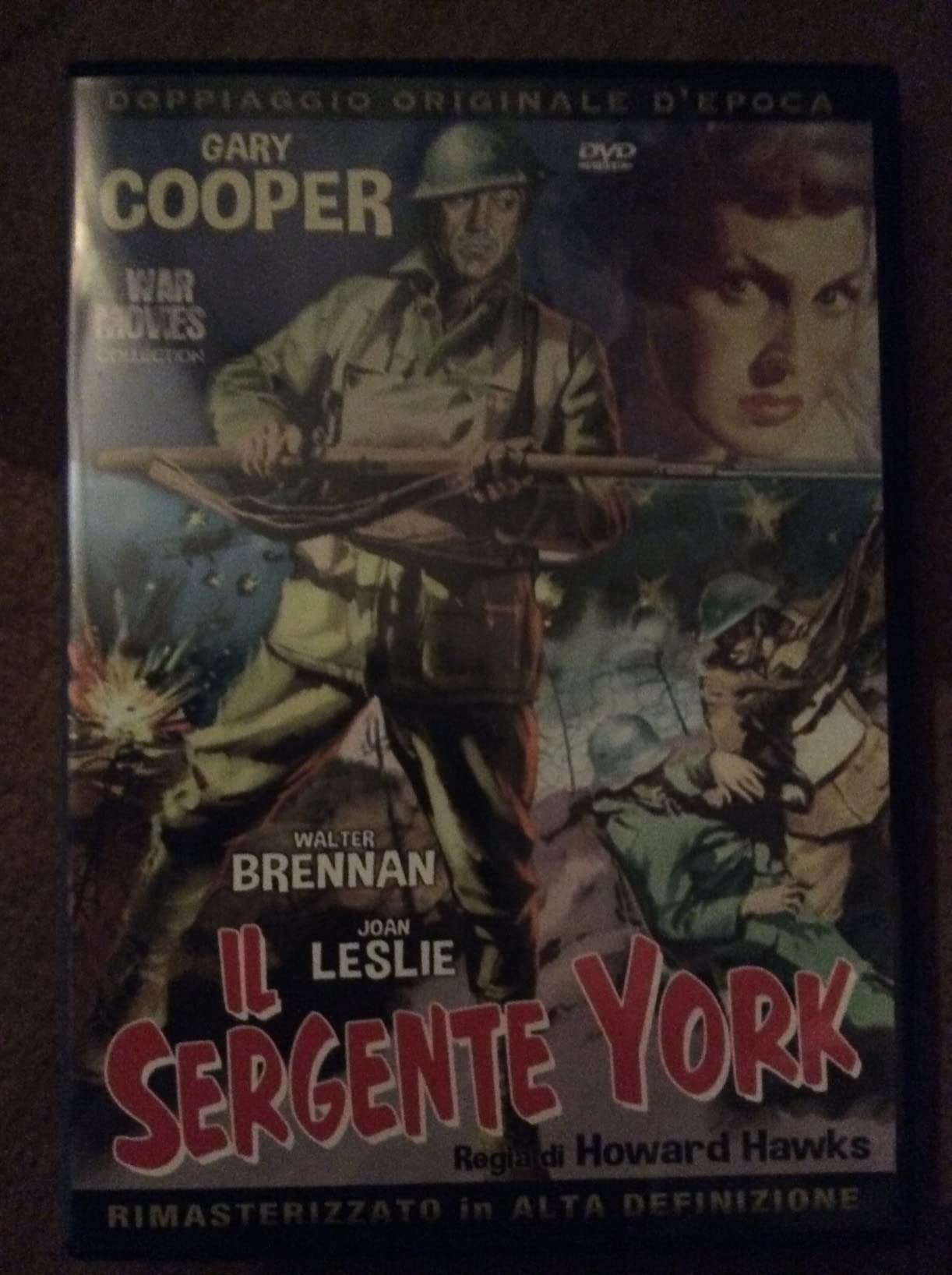 Sergeant York [VHS] : Gary Cooper, Walter Brennan, Joan Leslie, George ...