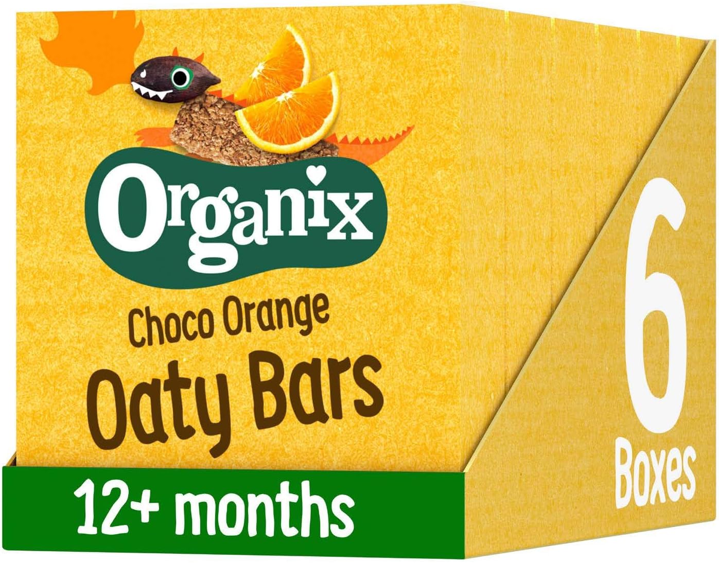 Organix Choco Orange Organic Soft Oat Snack Bars Multipack, No Added ...
