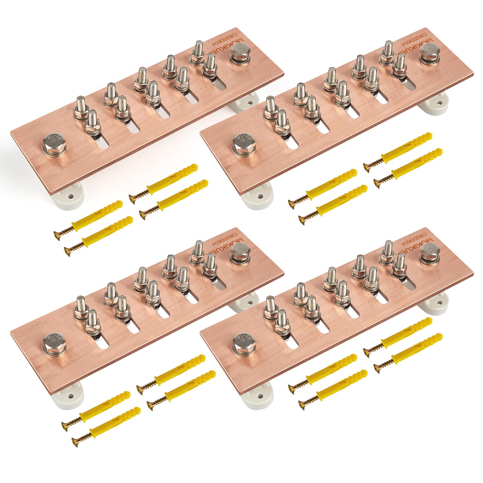 Snapklik.com : Pure Copper Ground Bar Kit- Adjustable Wall Mounted ...