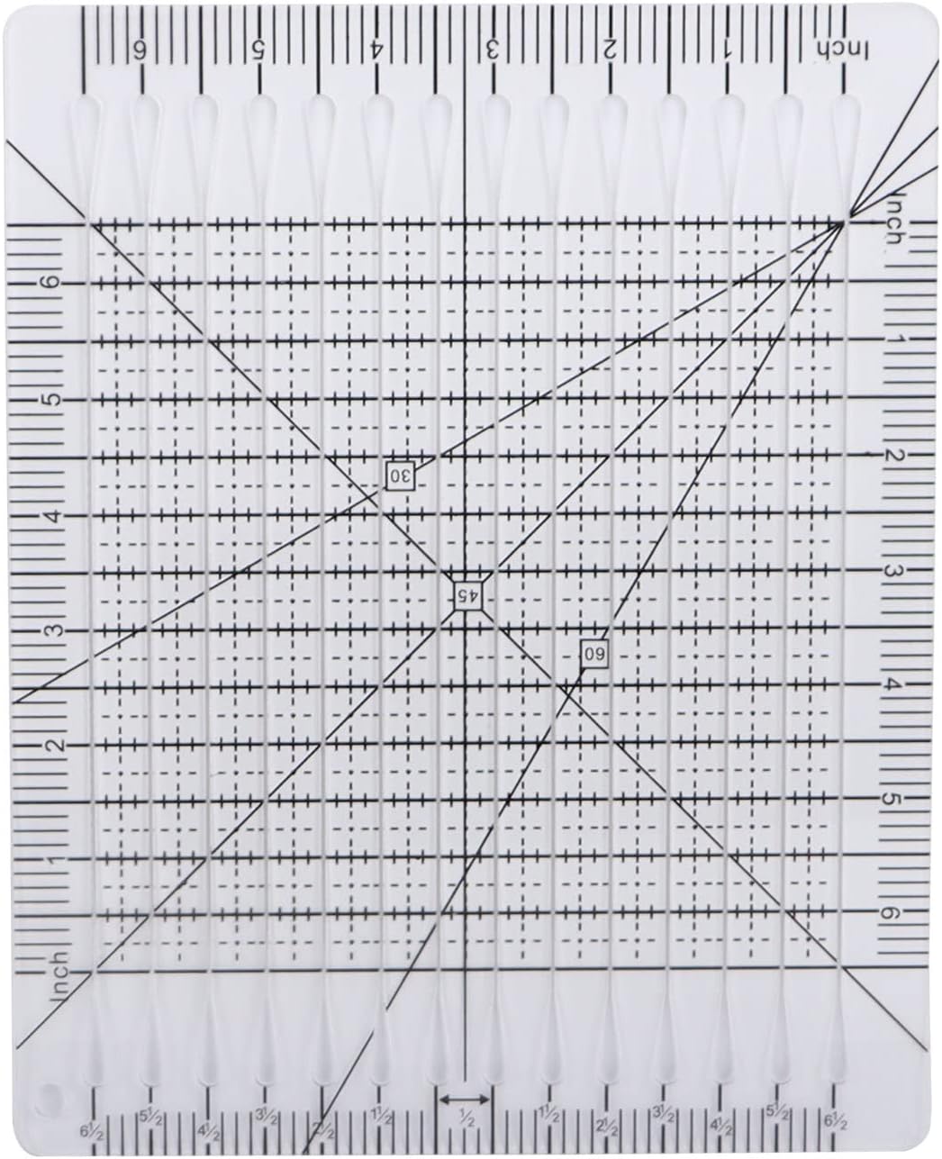 Creative Grids Stripology XL Ruler, Acrylic - CGRGE1XL : Amazon.co.uk ...