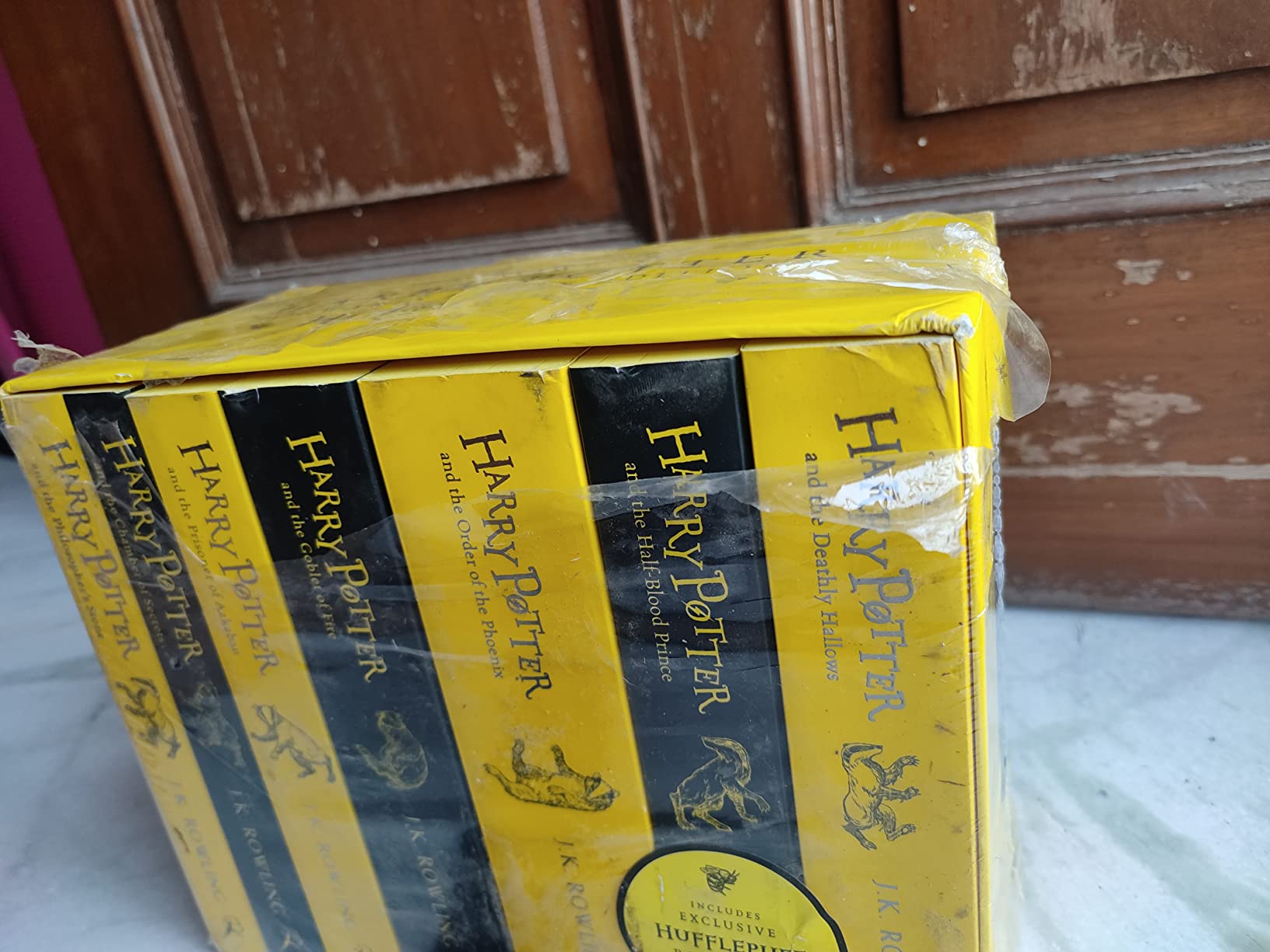 Harry Potter Hufflepuff House Editions Paperback Box Set : Rowling, J.K ...