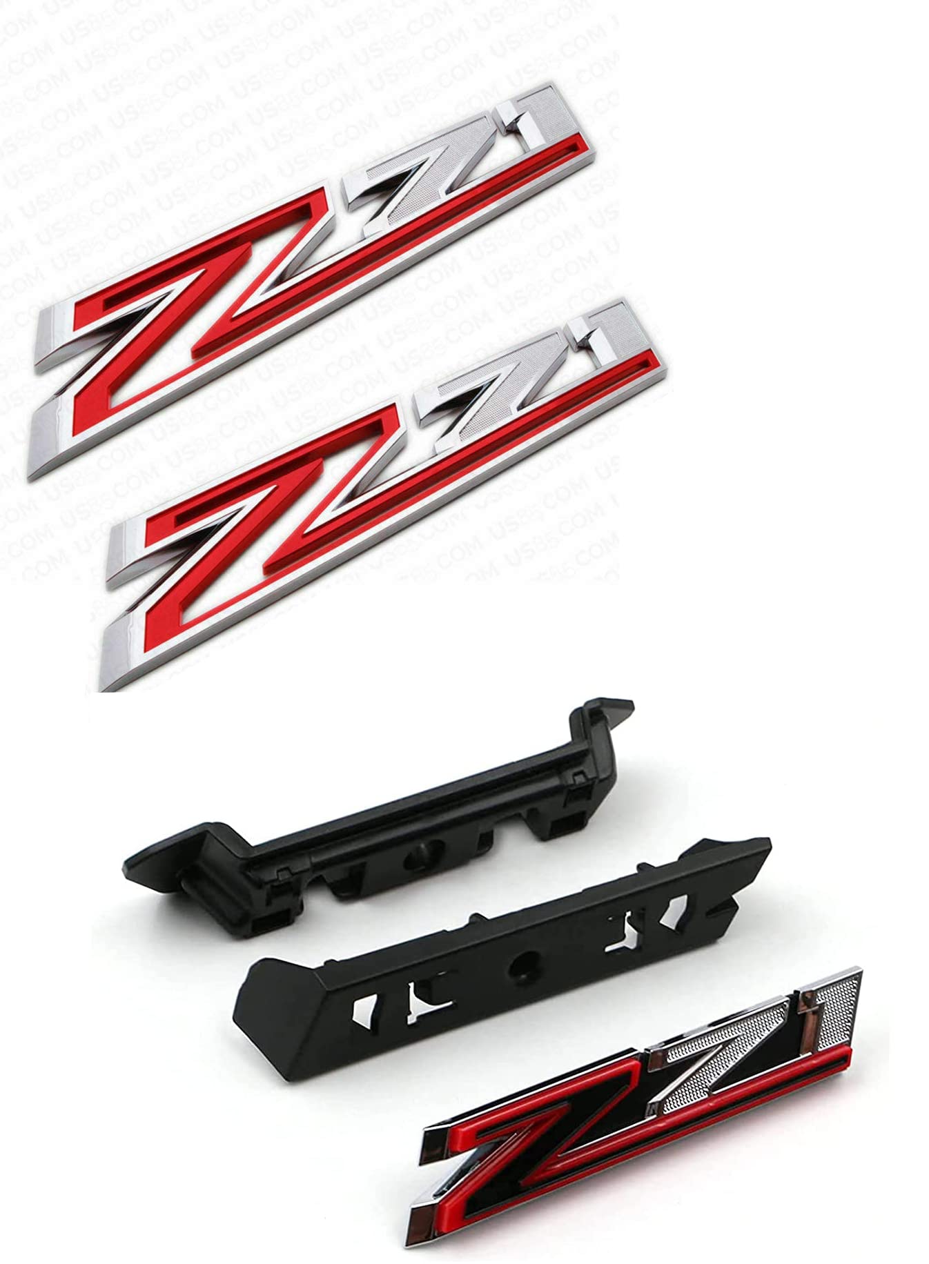 Amazon.com: (Set of 3) 2Pc 2019-2021 Z71 Emblem 84632695 Fender Badge ...