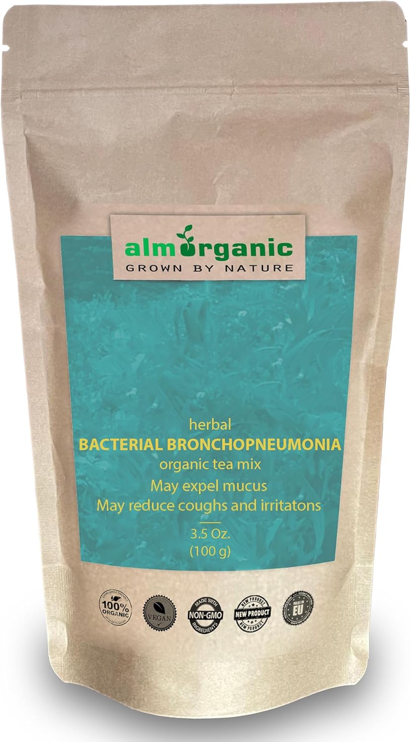 Amazon.com: Alm Organic GROWN BY NATURE Bacterial Bronchopneumonia Tea ...